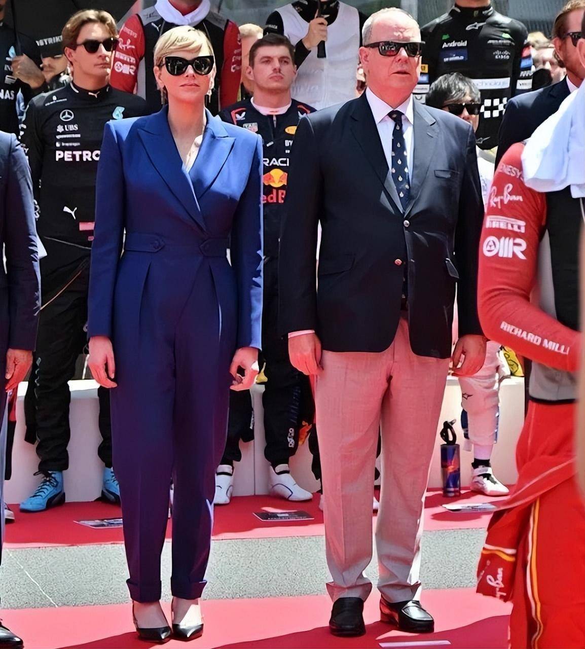 摩纳哥王妃闪耀庆功宴把人美到了！一身LV钻石红裙太闪耀，好惊艳 -6parkbbs.com