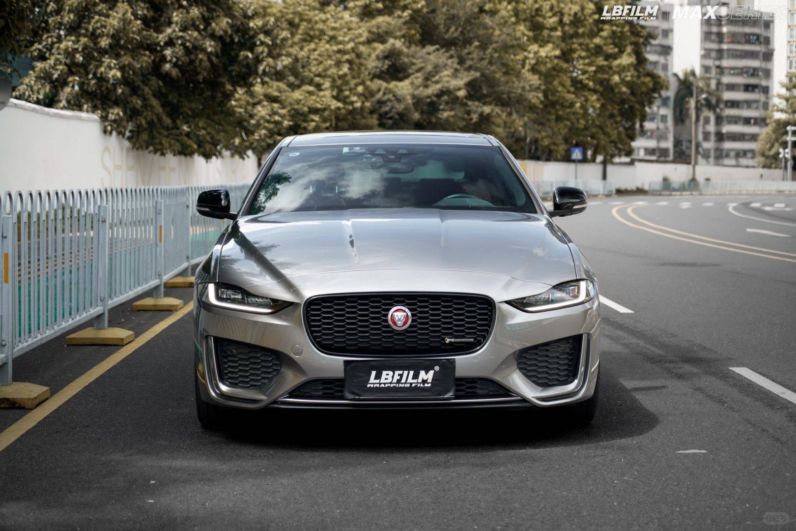 捷豹XFL-LB改色膜品牌液态金属银，效果堪称一绝！_搜狐汽车_搜狐网