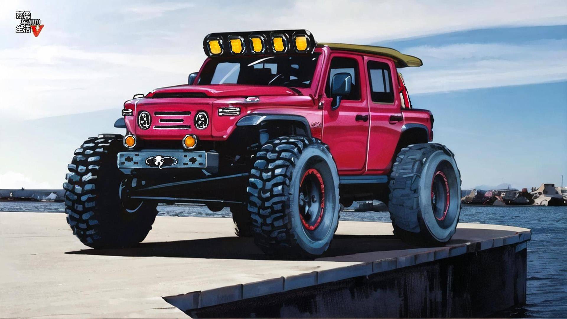 全网首曝！全新北汽制造212，有望搭载2.0T混动系统，L2级智驾_搜狐汽车_搜狐网