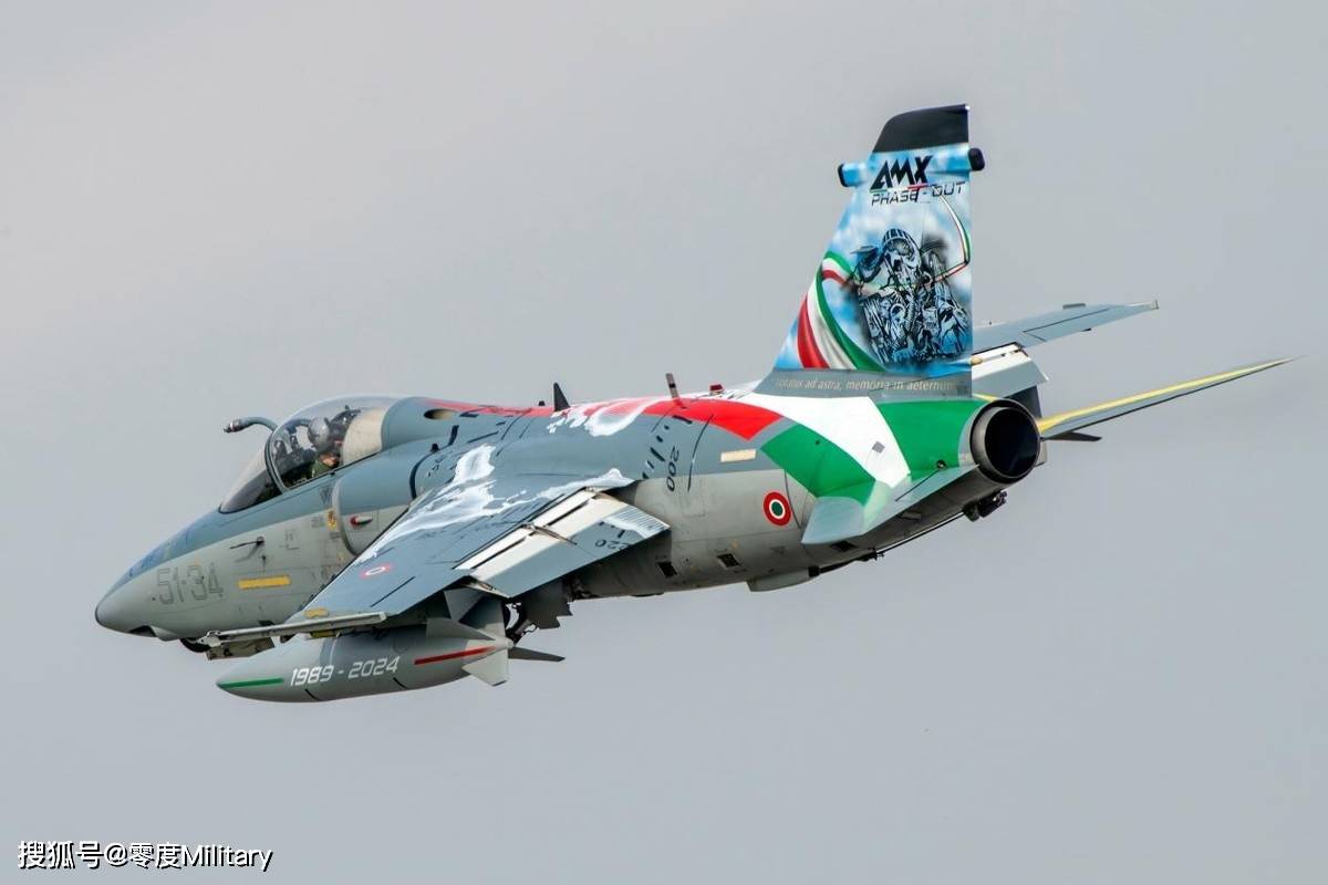 服役35年后 意大利空军的AMX攻击机正式退役 将由台风战斗机替代 -6parkbbs.com