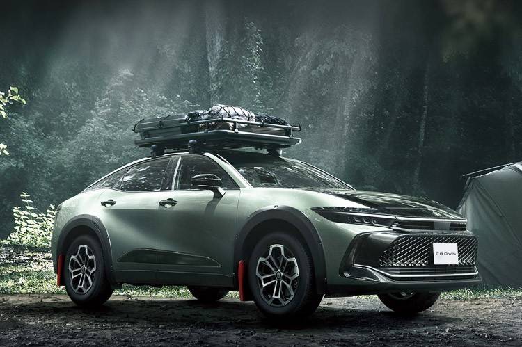 增加越野套件 皇冠Crossover Landscape官图发布_搜狐汽车_搜狐网