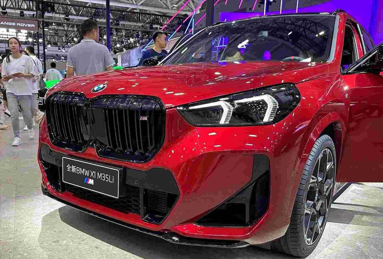 国产宝马X1 M35Li配置曝光，四出排气 运动座椅 或8月底上市_搜狐汽车_搜狐网