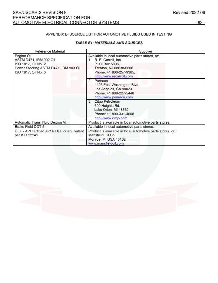 每个连接器人都知道的USCAR-2标准，SAE/USCAR-2 REBISION 8，美系汽车连接器_搜狐汽车_搜狐网