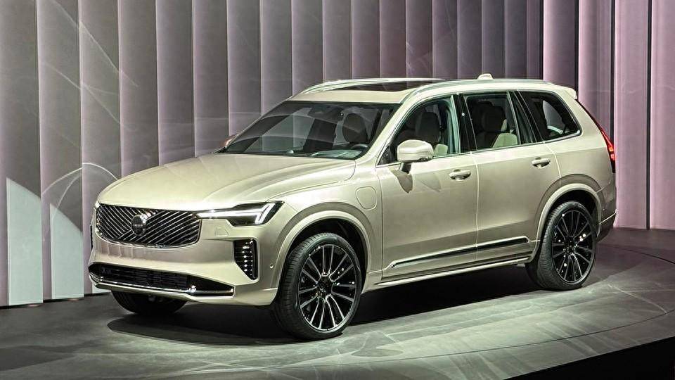 新款沃尔沃XC90插混，2.0T前驱加纯电后驱，还差一块大电池？_搜狐汽车_搜狐网