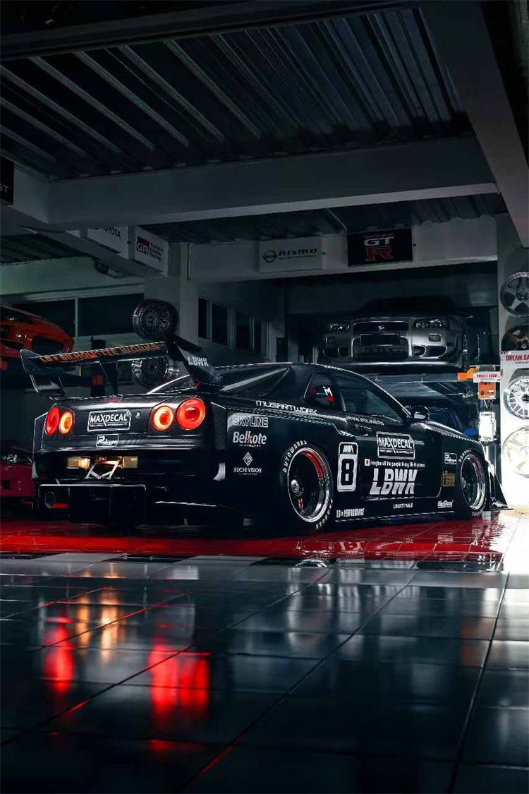 低趴风味：日产GTR改装AIRBFT空气减震案例_搜狐汽车_搜狐网