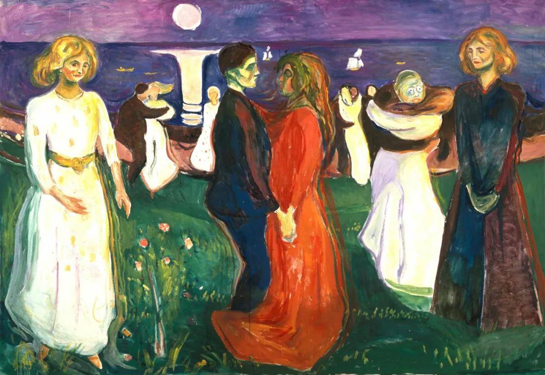 表现主义艺术流派先驱爱德华·蒙克 Edvard Munch 作品 影响 印象派