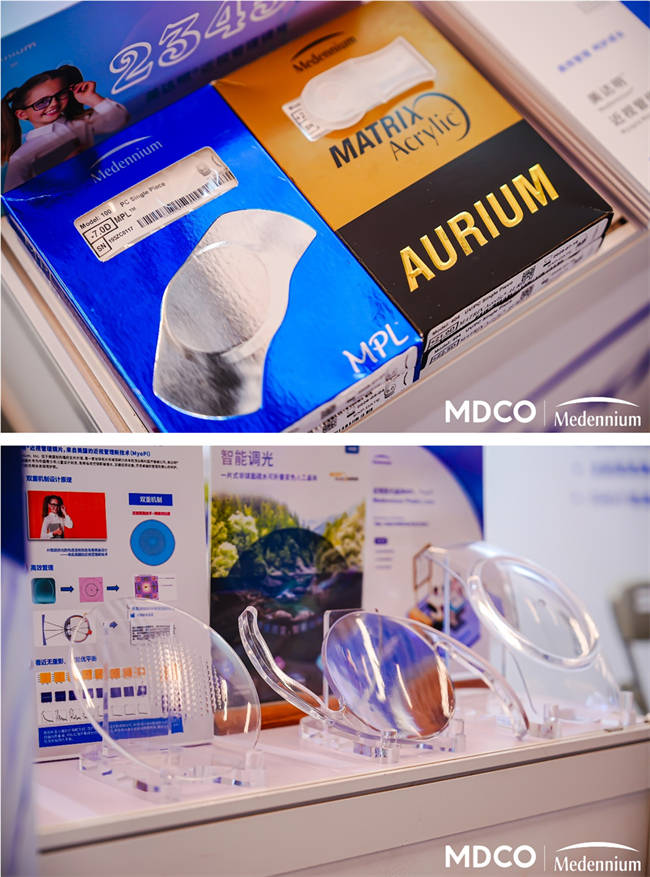 创新不止，“晶”彩无限：麦得科携美国Medennium系列产品亮相2025中国海上之光第13届关爱近视·微笑论坛_沈晔_晶体_Aurium