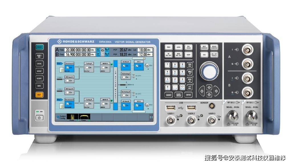Rohde & Schwarz罗德与施瓦茨信号源不能正常开机维修_设备_WinIQSIM_系列