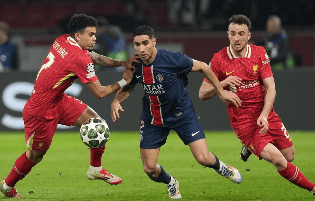 87分钟绝杀！欧冠神剧情，巴黎轰然倒下，阿利松一战封神8次神扑_登贝莱_瓦拉茨赫利亚_圣日耳曼