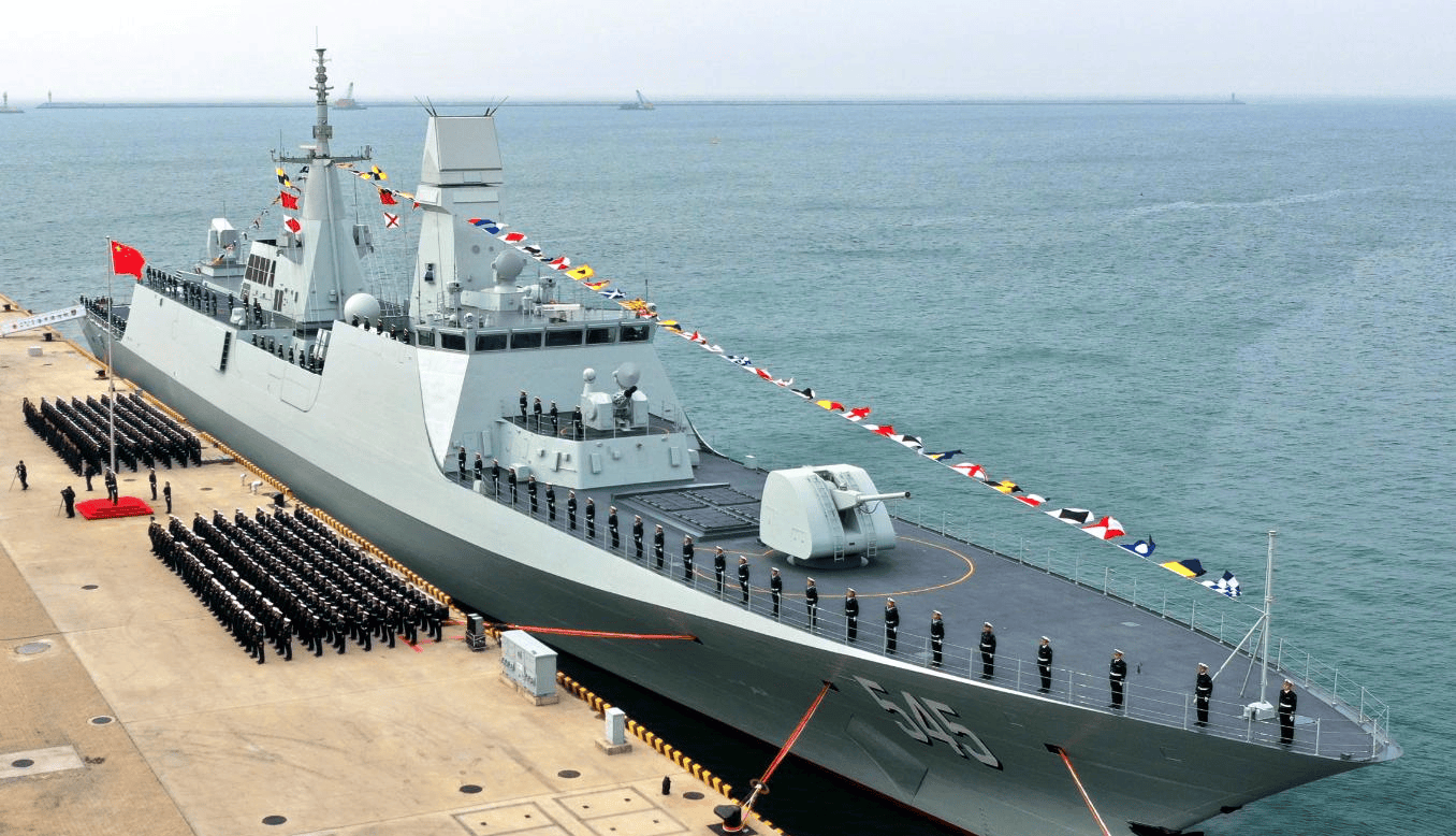 052E驱逐舰曝光，中国造船能力发展速度惊人，赶超美国_美军_雷达_航母