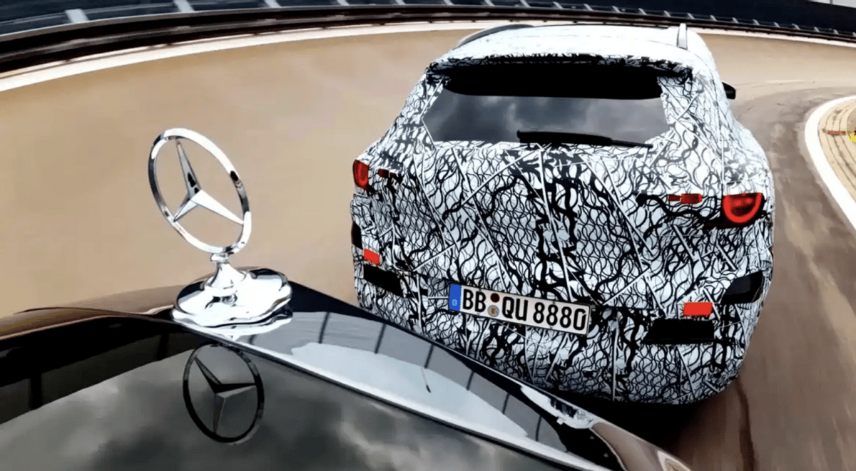 奔驰GLC纯电曝光，650km续航+空悬，有几分胜算？_搜狐汽车_搜狐网