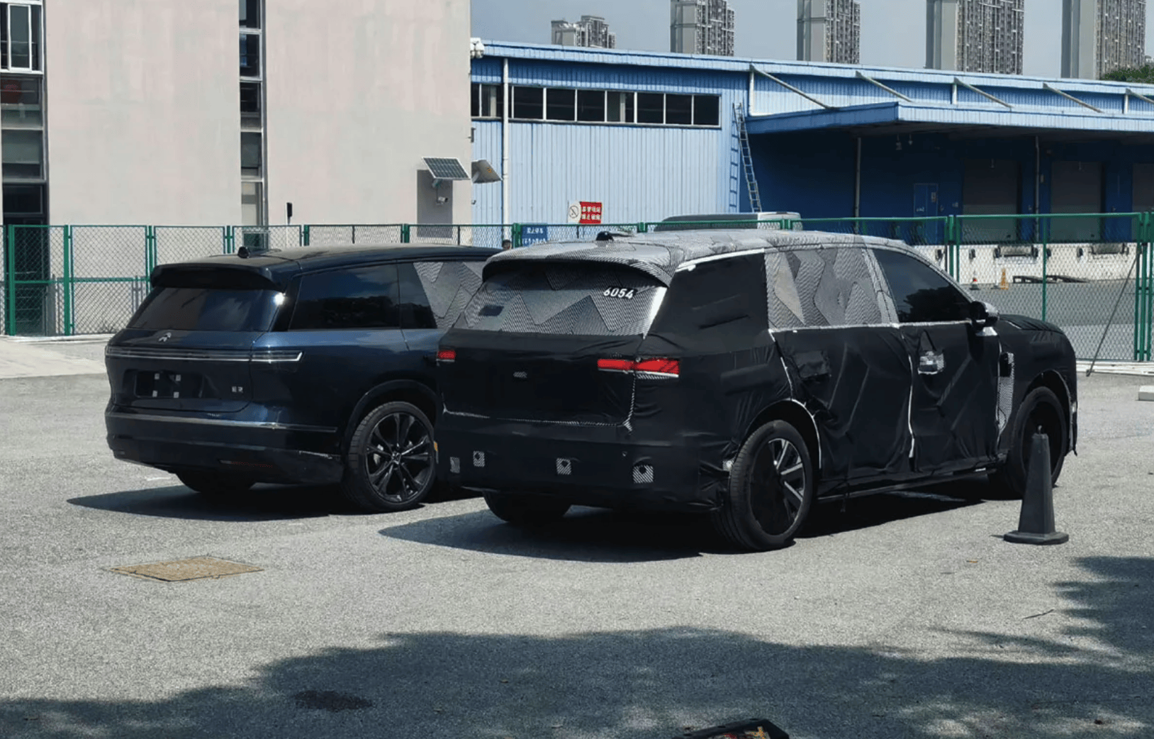 蔚来ES9谍照曝光，比ES8大一圈_搜狐汽车_搜狐网