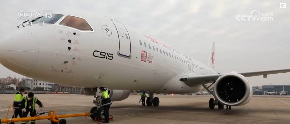 国产大飞机C919订单充足 规模化商业运营加快-搜狐大视野-搜狐新闻