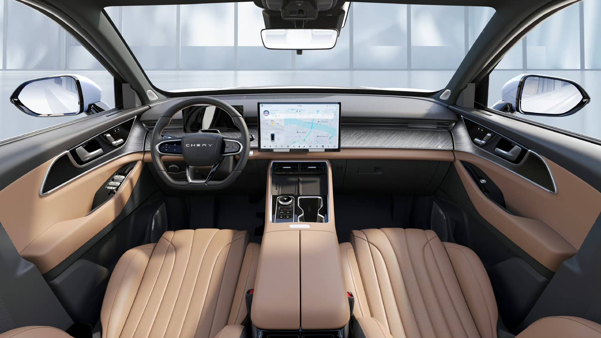 设计水准在线了？奇瑞瑞虎8L内饰官图发布，有望8月份上市_搜狐汽车_搜狐网