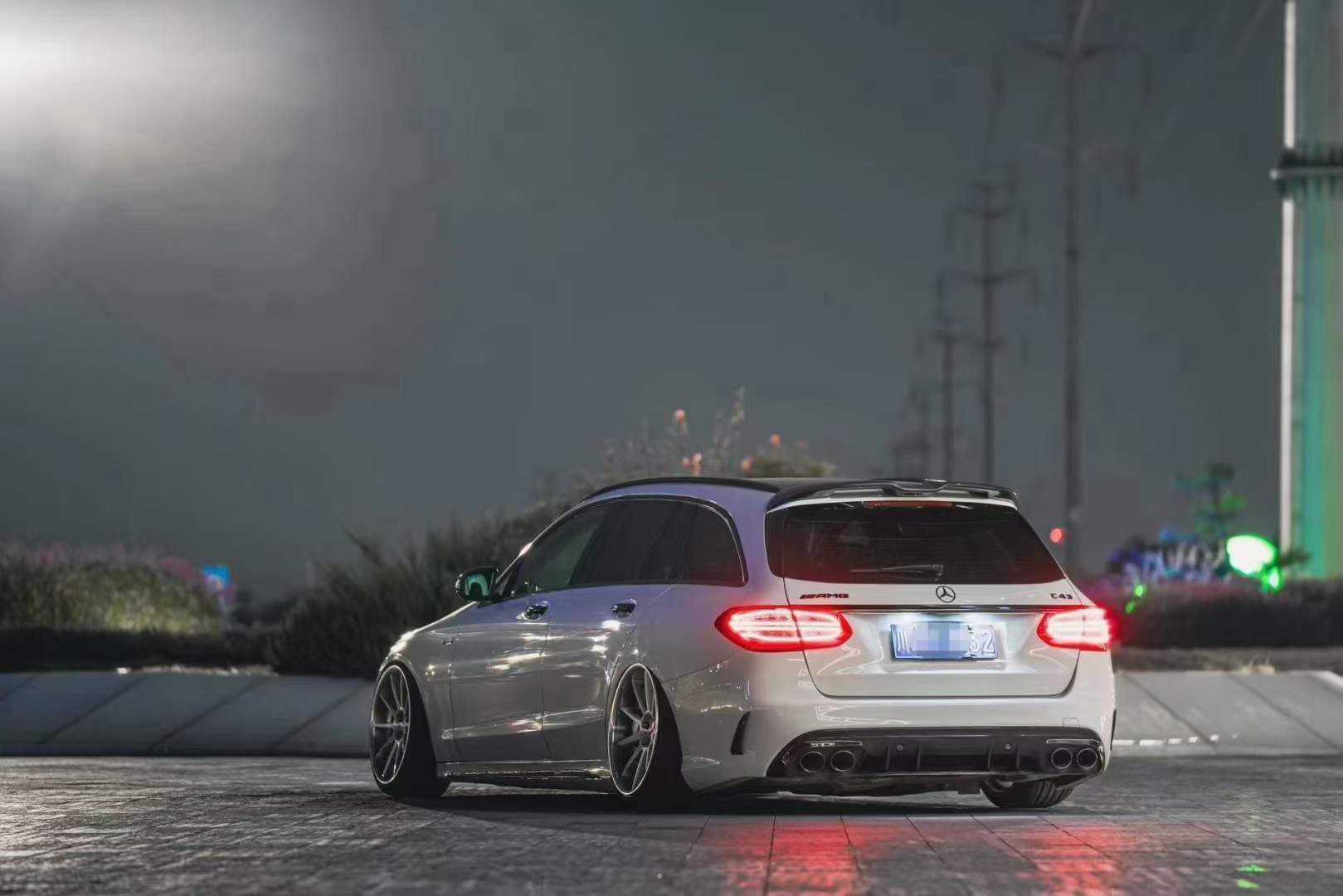 机制演绎 奔驰C旅行S205改装AIRBFT气动避震_搜狐汽车_搜狐网