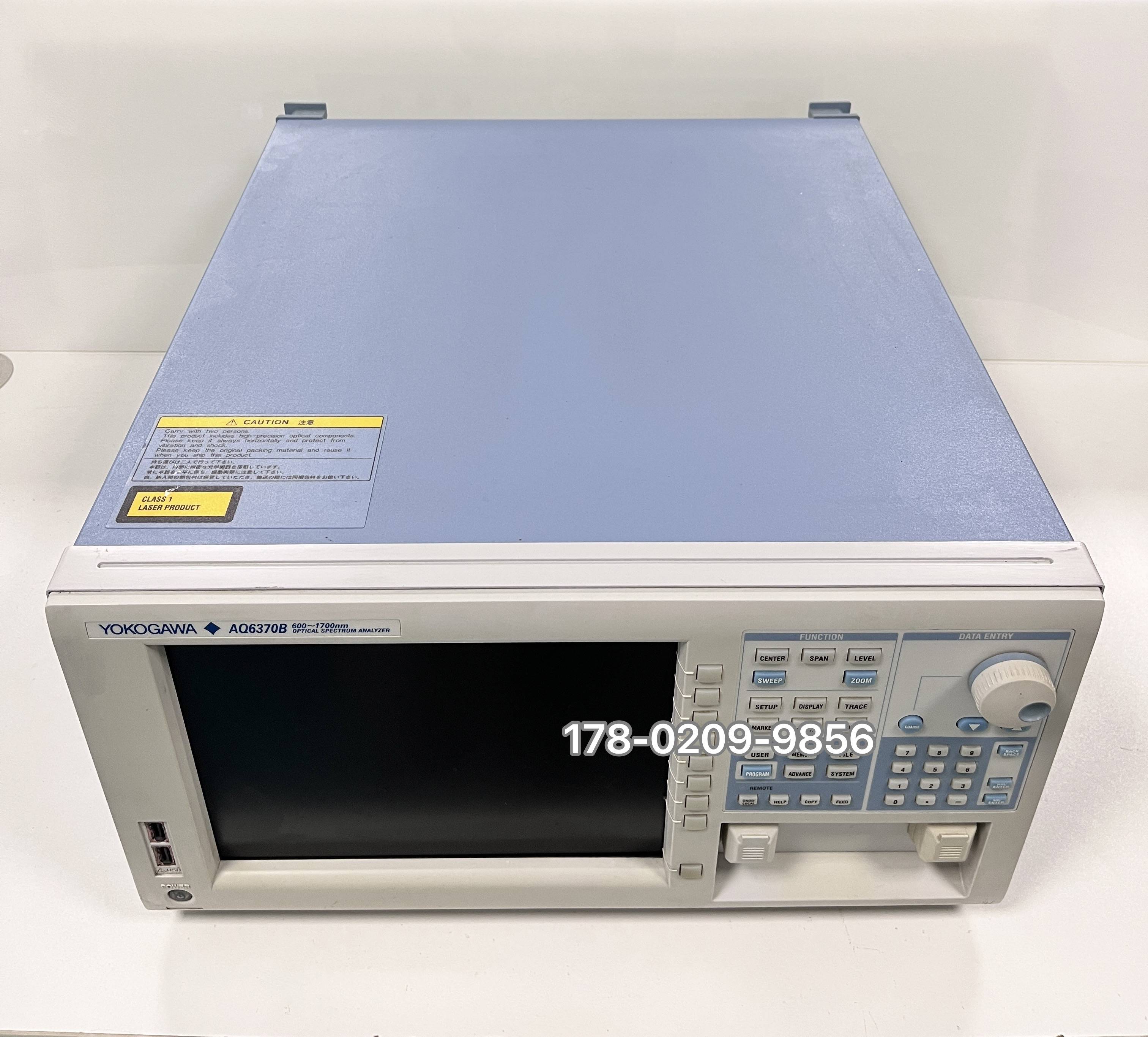 横河AQ6370B光谱分析仪_测量_dBm~-_范围