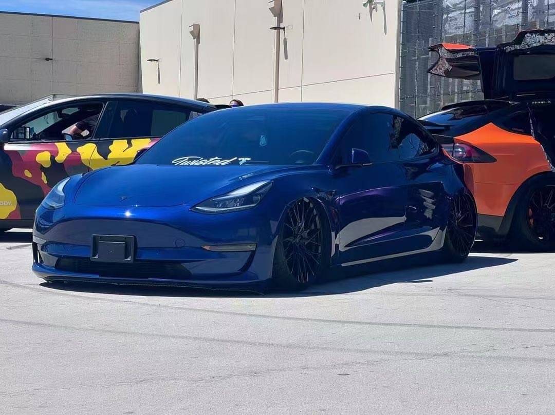 气动避震李洋洋分享特斯拉毛豆3改装AIRBFT气动避震品牌功能配置效果案例_搜狐汽车_搜狐网