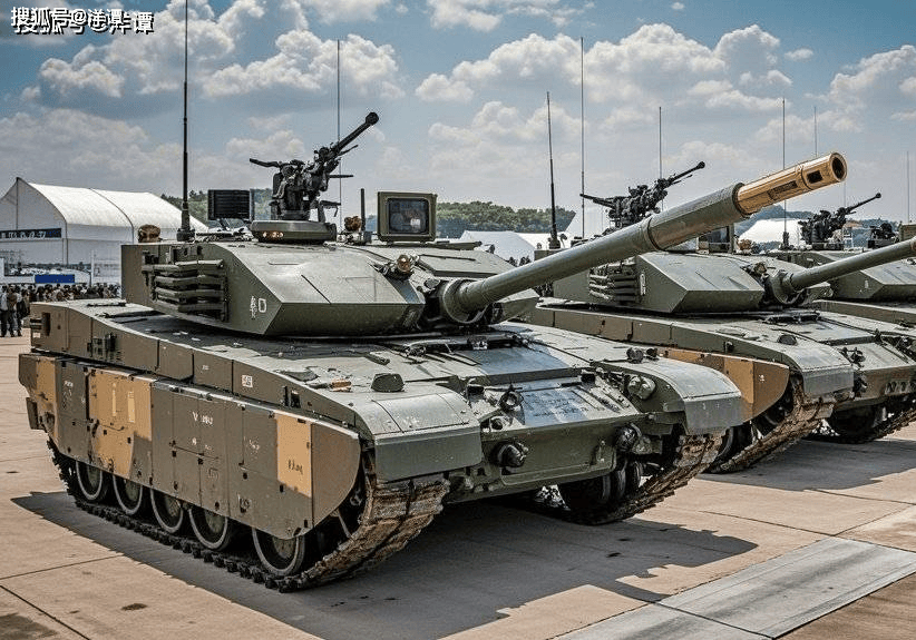 珠海航展中的 VT4A1 型主战坦克：陆战利器的升级与突破_无人机_作战_战场