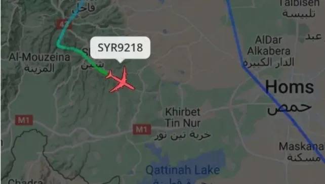 一架从大马士革起飞的伊尔-76飞机疑似坠毁_路透社_巴沙尔·阿萨德_反对派