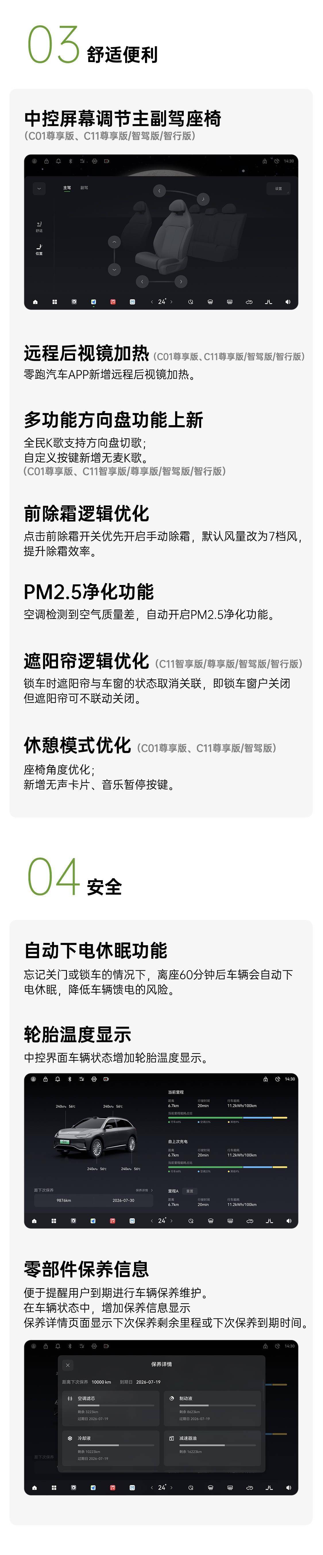 零跑C11、C01 OTA升级来袭：红绿灯倒计时、无麦K歌等新功能上线_搜狐汽车_搜狐网