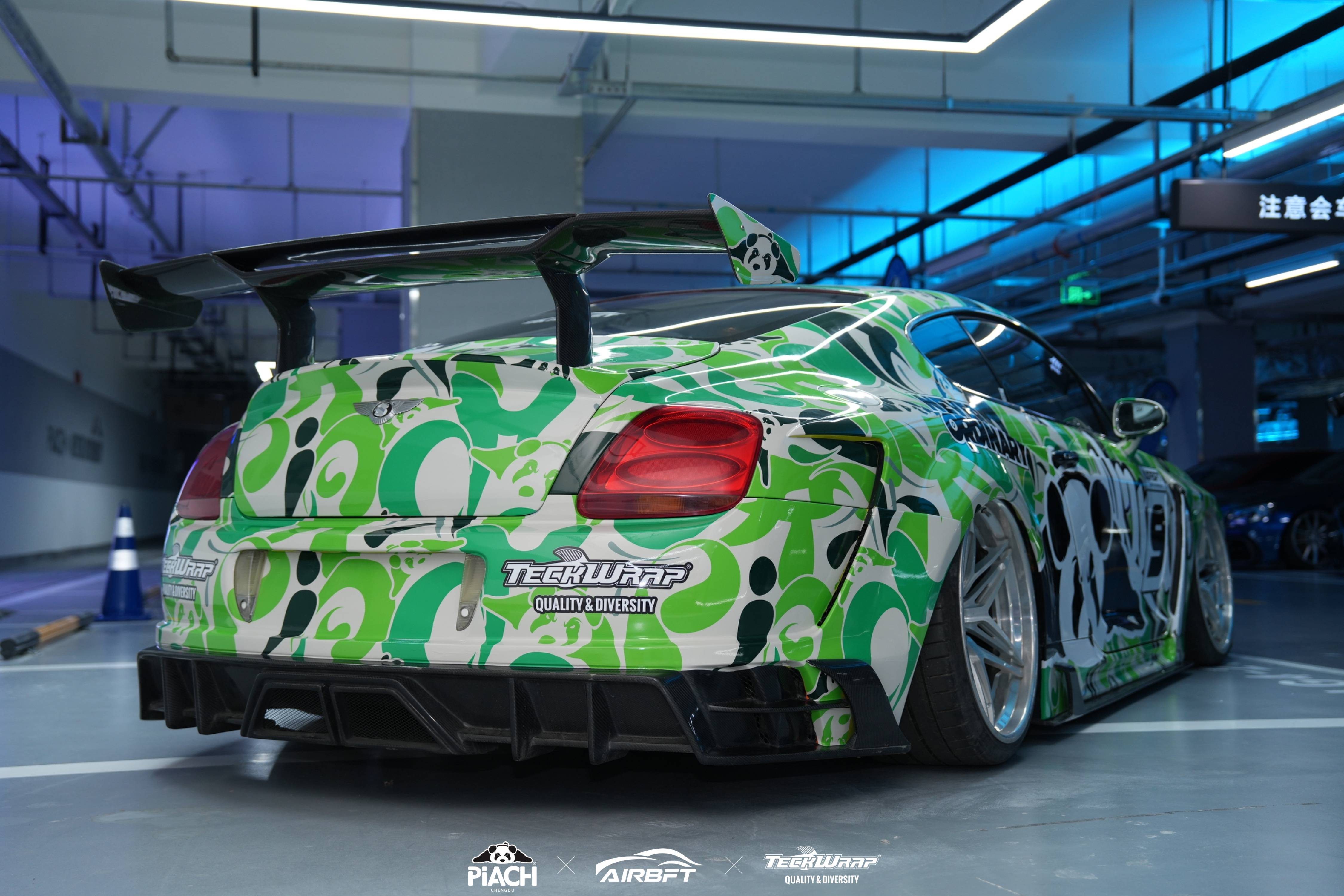 AIRBFT 让宾利欧陆低趴，视觉冲击能有多震撼？_搜狐汽车_搜狐网