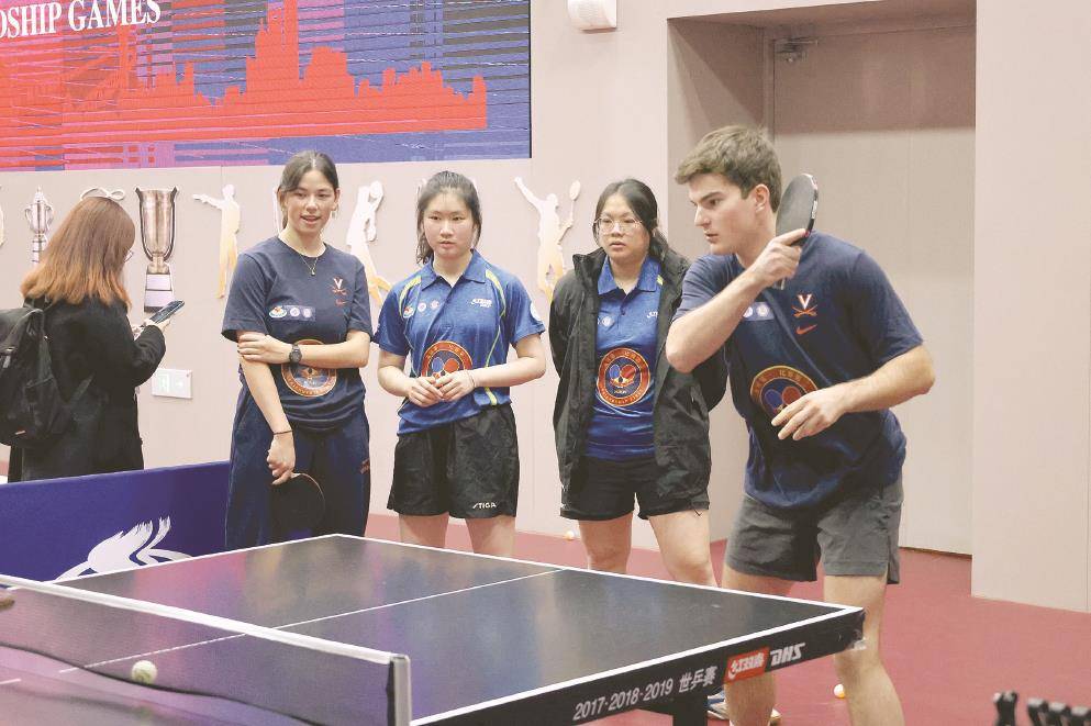 未来在青年，乒乓外交故事仍在继续_美国_上海市_中美