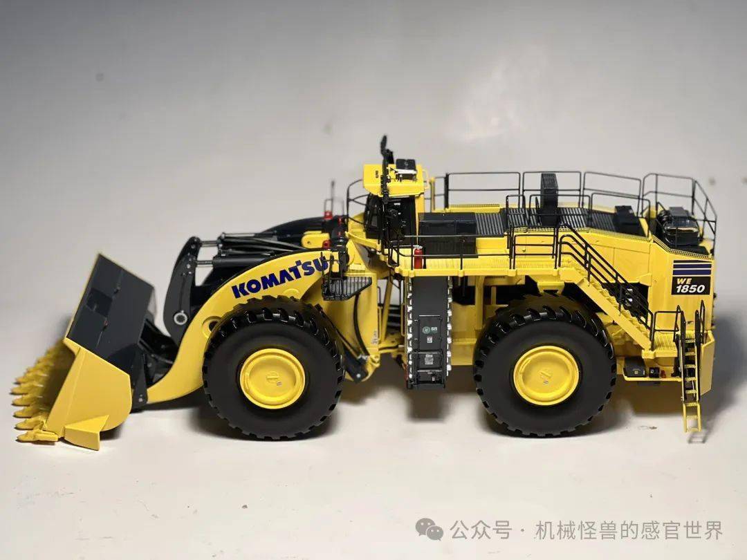 春节后的第一台模型，Weiss Brothers 1:50 Komatsu WE1850_搜狐汽车_搜狐网