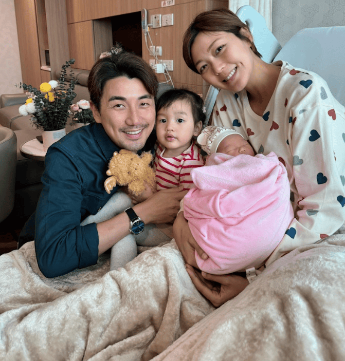 恭喜！40岁TVB男星二女儿出生！前女友是TVB视后仍单身_永城_梁诺_Inez