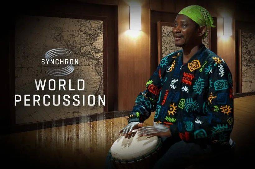 VSL 发布 Synchron 系列 World Percussion 世界打击乐音色库_循环_麦克风_广告