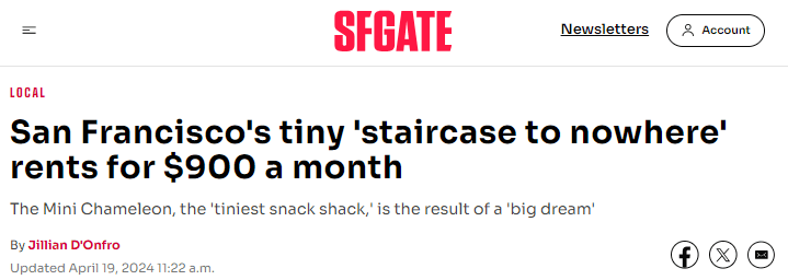 60岁亚裔创业，$900租个楼梯间，“老板梦”成真！_Darryl_Dea_租金