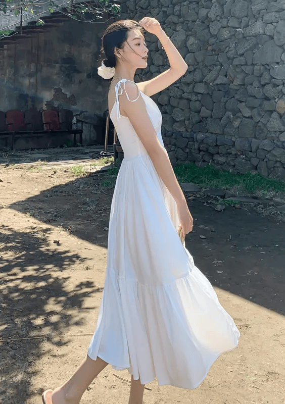今年长裙这样穿，150-170cm都好看！_显高_小个子_女生