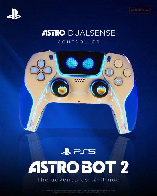 宇宙机器人新作来了！索尼或将推出限定版PS5手柄_相关_玩家_设计
