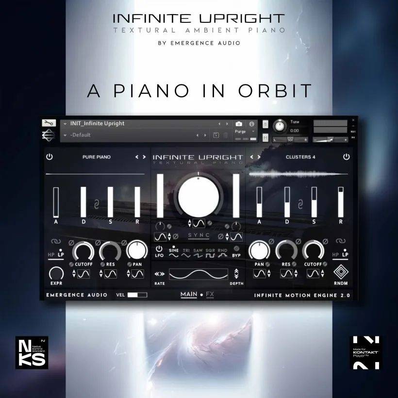 Emergence Audio 发布 Infinite Upright 氛围钢琴音色库_声音_采样_YouTube