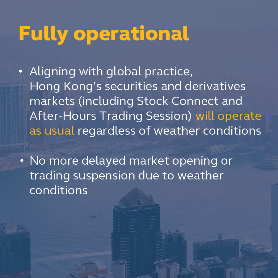 HKEX to Implement Severe Weather Trading from 23 September 2024_on ...