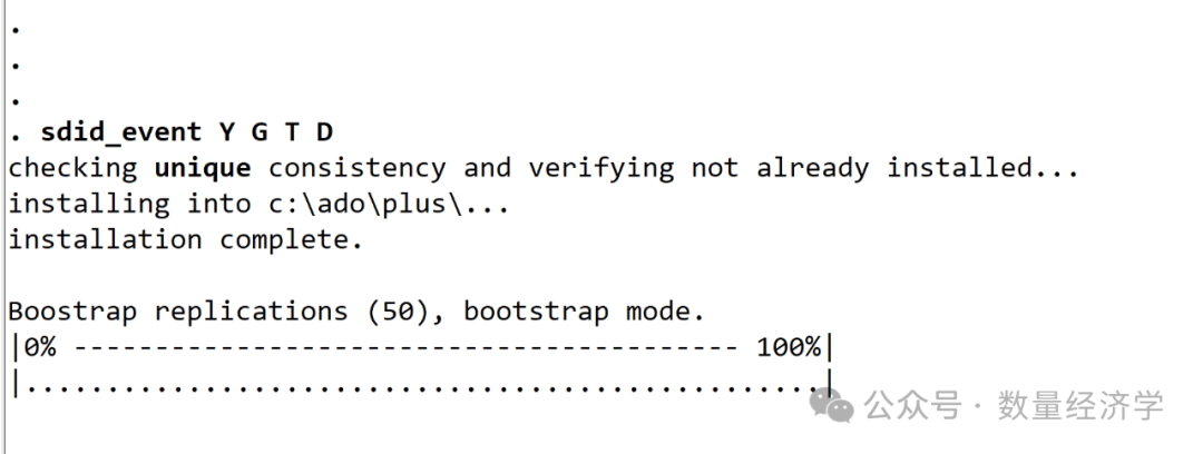 Stata：合成双重差分法进行事件研究命令sdid_event_res_选项_处理