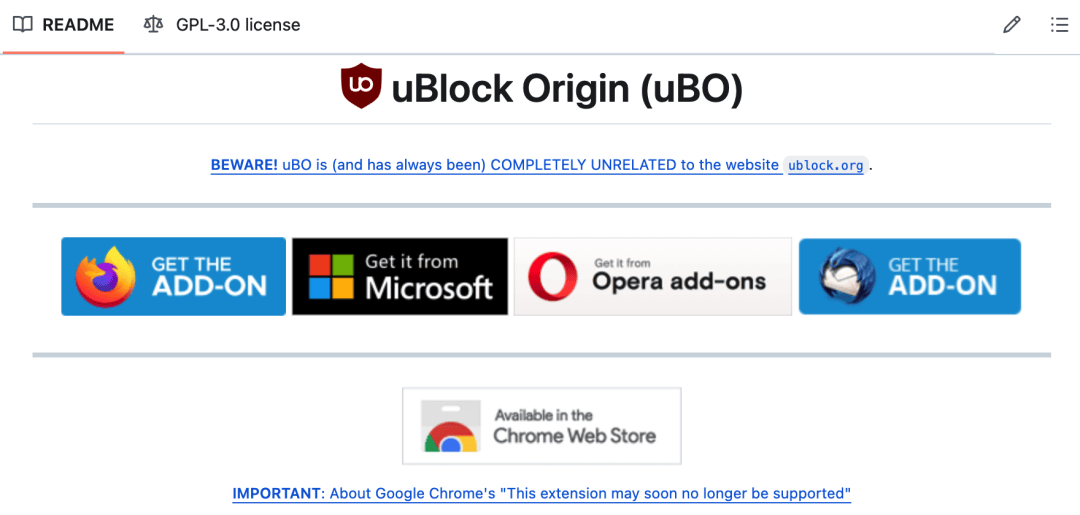 谷歌“杀死”流行的开源广告屏蔽扩展_Origin_uBlock_Chrome