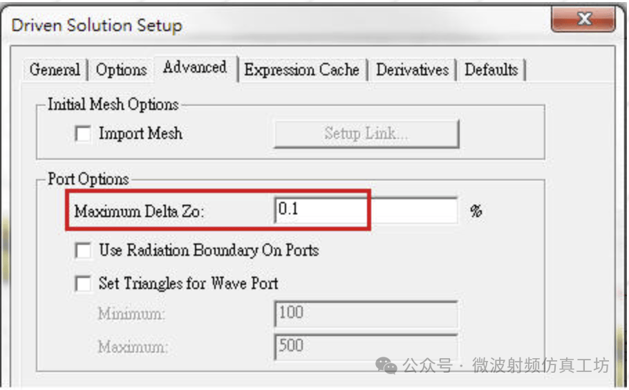 HFSS仿真端口重要技巧：Waveport / Lump port设置！_Port_Driven_and