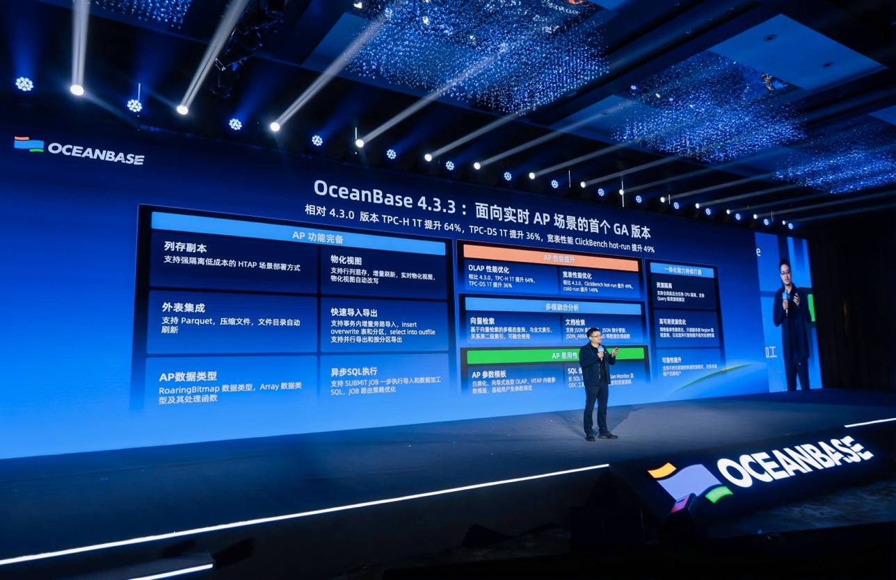 打造AI时代数据底座，OceanBase升级一体化产品能力_向量_应用_处理