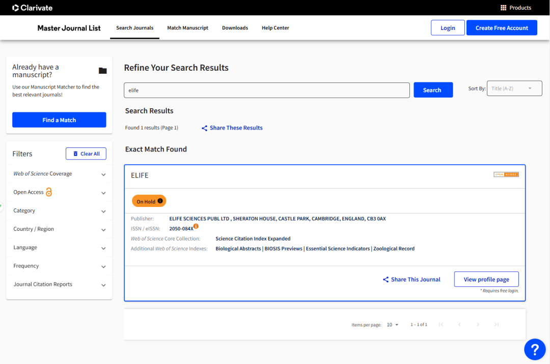 突发！中科院一区顶级期刊被On hold了！期刊回应正面硬刚：我们更科学！网友：毫不意外_eLife_论文_on