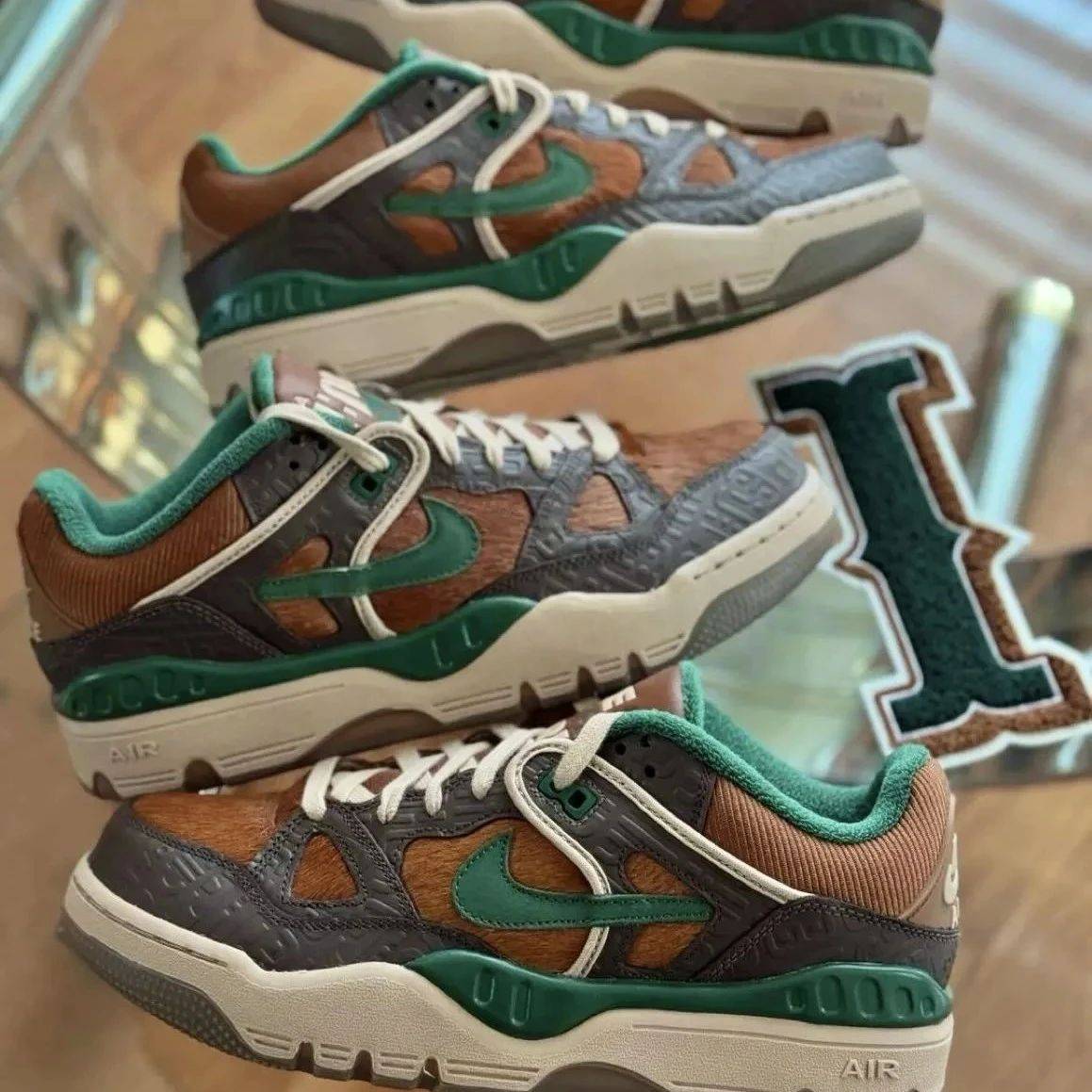 这次不是童鞋！NIGO x NIKE AF3 新配色曝光_合作_上市_漆皮