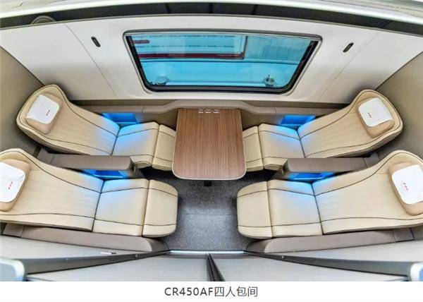 CR450动车组震撼发布：时速400公里，全新座舱布局大揭秘！_搜狐汽车_搜狐网