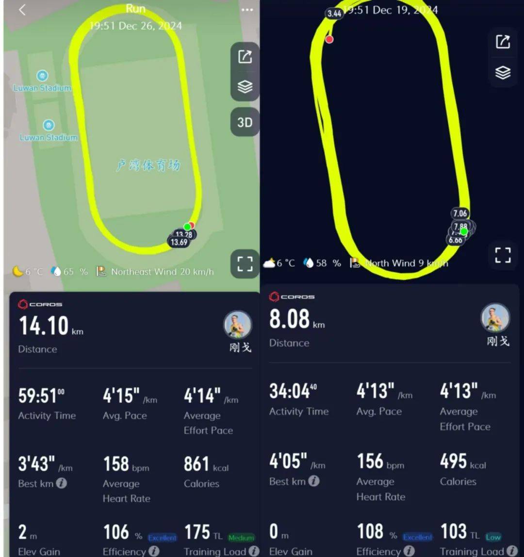 超级满意！高驰Pace Pro 3周使用报告_源深体育中心_手表_轨迹