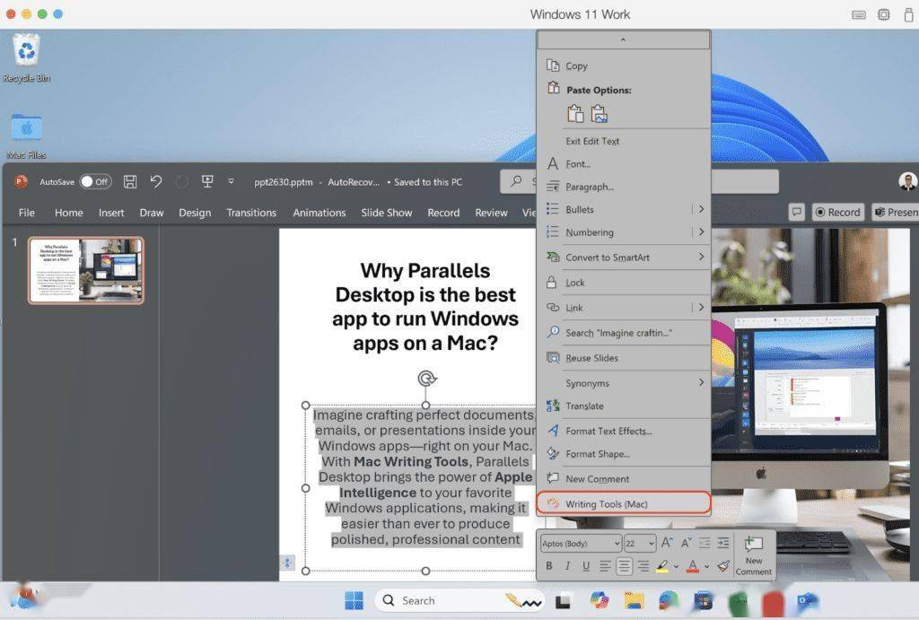 Parallels Desktop 20.2新版上线：Apple Silicon Mac迎来x86模拟与AI写作工具升级_Windows_技术_支持