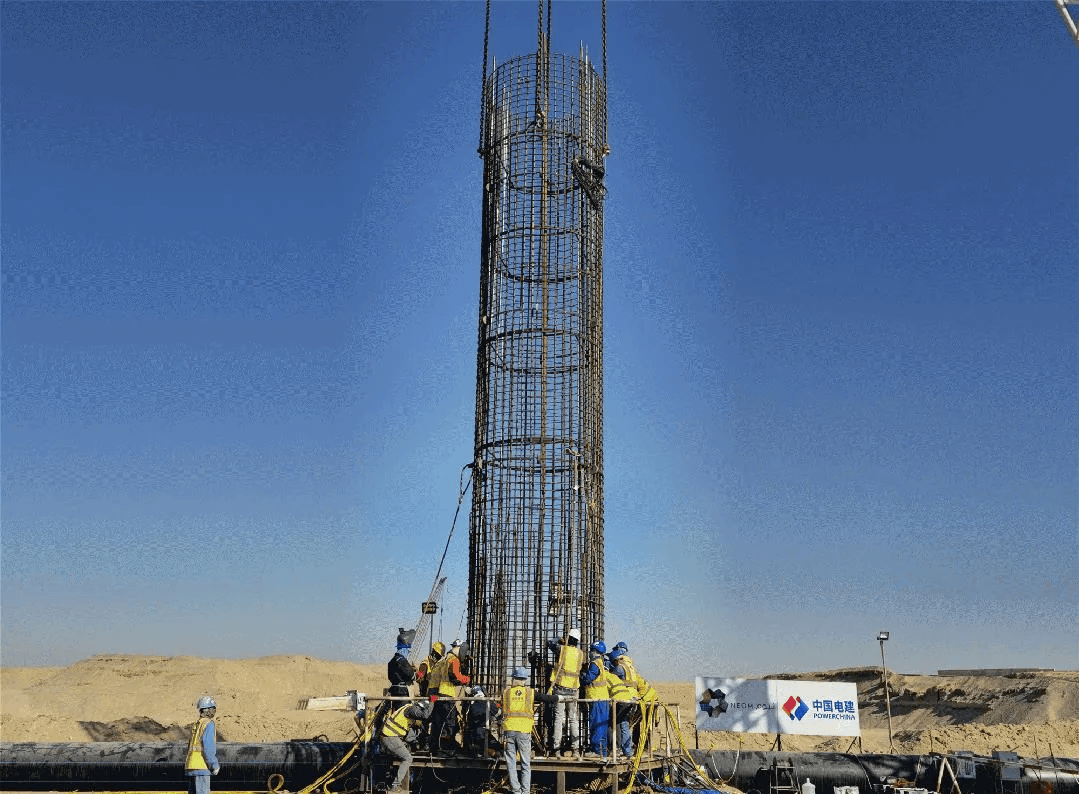 中国造！世界最大工程——“沙特未来城”最新进展_施工_项目_灌注桩