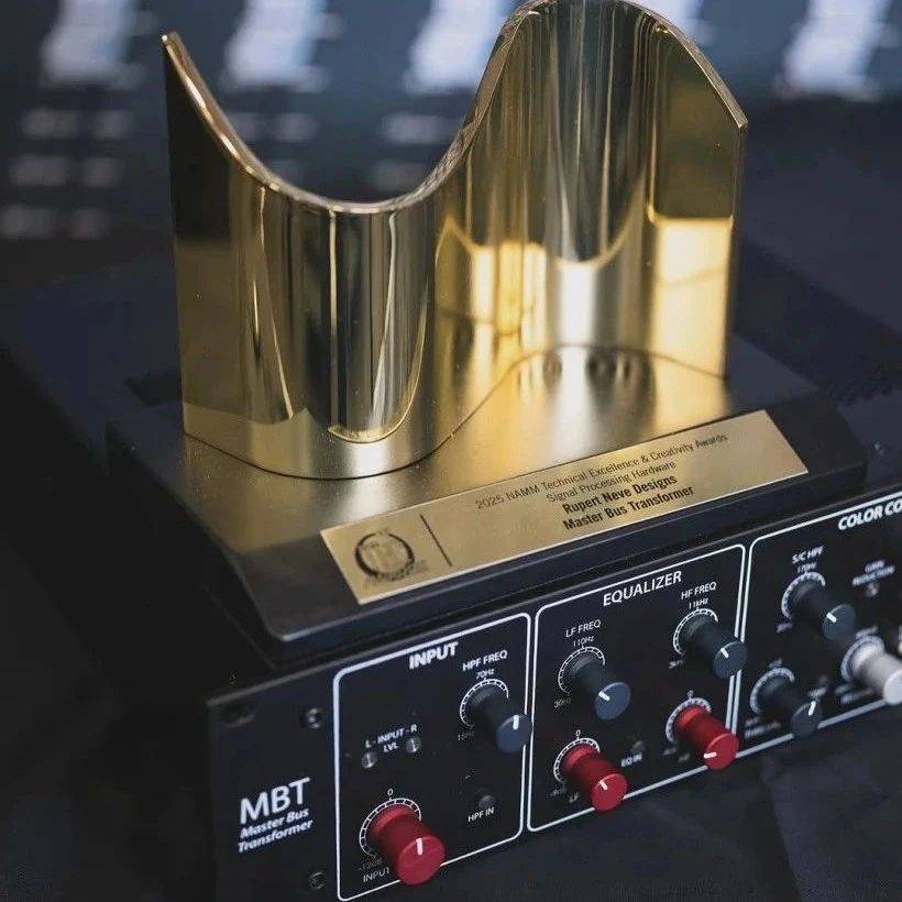 Rupert Neve Designs MBT 总线多功能处理器荣获 2025 年 TEC 大奖_Master_Bus_广告