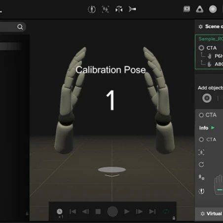 Motion LIVE 2D：设备设置—Rokoko Smartgloves_Studio_数据_Cartoon