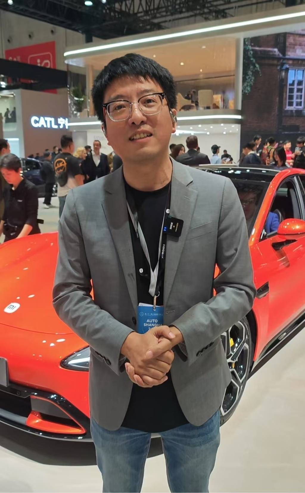 小米上海车展首秀人气旺，雷军缺席SU7亮眼，YU7上市如期_搜狐汽车_搜狐网