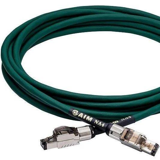 【新品速递】推出音响专用网路 LAN 线：Aim Electronics NA4 网络传输线_日本_干扰_线材