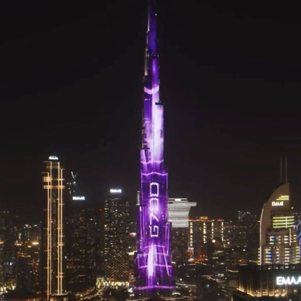 纵横G700亮相迪拜哈利法塔，中国豪华越野车迎来高光时刻_活动_全球_中华网